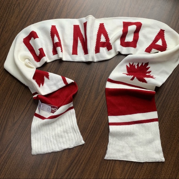 Accessories | Olympics Canadian Canada Scarf Adult Size New | Poshmark